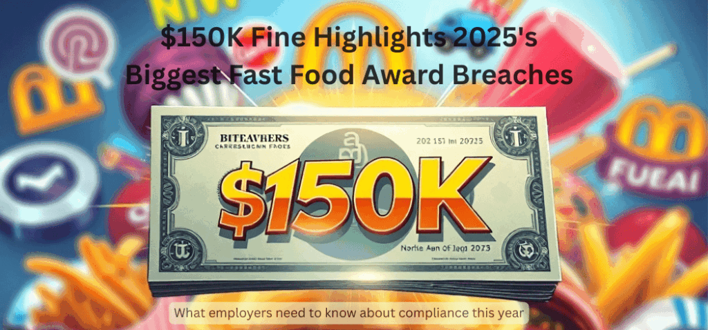 $150K Fine Highlights 2025's Biggest Fast Food Award Breaches ...